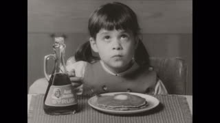 XD45064jj " WHAT TOOK YOU SO LONG?" 1960s AUNT JEMIMA PANCAKE SYRUP ...