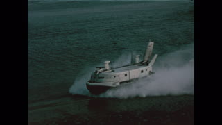 XD38404 BRITISH INTERSERVICE HOVERCRAFT TRIALS UNIT TESTS OF SR.N3 ...